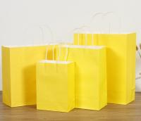 China Embossed Printing Paper Bag 250gsm Printed Paper Carrier Bags for sale