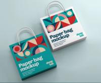 China Embossed Printing Paper Bag 250gsm Printed Paper Carrier Bags for sale
