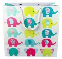 China Embossed Printing Paper Bag 250gsm Printed Paper Carrier Bags for sale