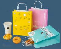China Embossed Printing Paper Bag 250gsm Printed Paper Carrier Bags for sale