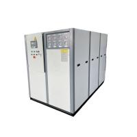 China Beverage Processing 40hp Open Type Scroll Water Cooled Glycol Chiller for sale
