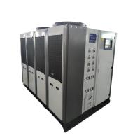 China Extrusion Molding 165 Kw 10 C Air Cooled Screw Water Chiller 50 Ton for sale