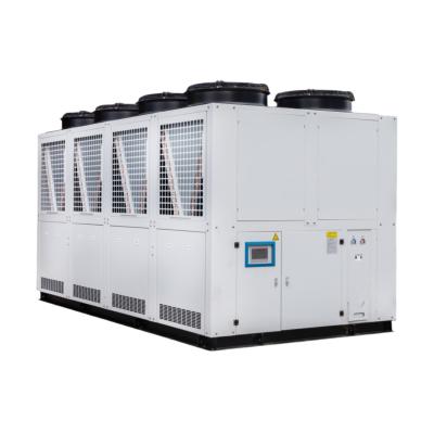 China High efficiency Screw type 50 Ton air cooled water chiller plastic industrial water chiller for sale