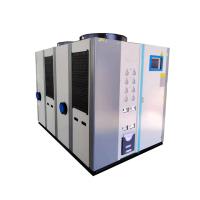 China Industrial Low Temperature Glycol Chiller with High Water Flow and Shell And Tube/Tank With Coil Condenser for sale
