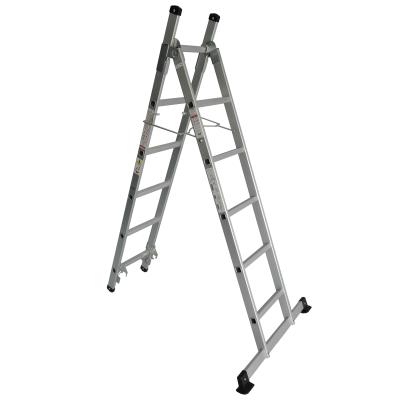 China Professional 2x6 Aluminium Scaffolding Ladder High Strength Comfortable To Carry for sale