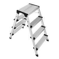 China Compact Size Aluminum Step Stool 2x4 Steps  Easy To Carry And Store for sale