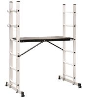 China Silver Domestic Aluminium Scaffold Platform 2x6 GS EN131 Certificated for sale