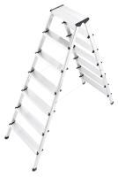 China Modern Design Aluminum Step Stool Folding Scaffold Ladder 2x7 Steps for sale