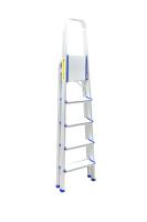 China 6 Steps Household Multi Purpose Foldable Aluminum Step Ladder for sale