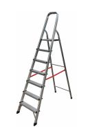China 7 Steps Moveable Household Portable Folding Aluminum Step Ladder for sale