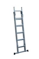 China Multi Purpose Lightweight Aluminum Ladder 2x6  Aluminium Telescopic Ladder for sale