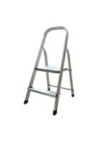 China 2 Steps Domestic Lightweight Foldable Aluminum Step Ladder GS for sale