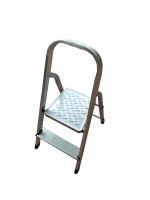 China 2 Steps Domestic Lightweight Foldable Aluminum Step Ladder GS for sale