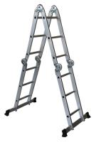 China Robust Strength Aluminium Stool Ladder 3.46M Aluminum Straight Ladder for sale