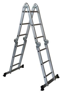 China Robust Strength Aluminium Stool Ladder 3.46M Aluminum Straight Ladder for sale