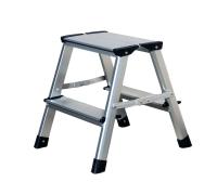 China 2x2 Step  GS Aluminium Folding Step Ladder High Strength Long Life Span for sale