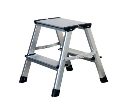 China 2x2 Step  GS Aluminium Folding Step Ladder High Strength Long Life Span for sale
