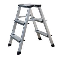 China Professional  Aluminum Step Stool   GS 2x3 Steps Aluminium Foot Stool for sale