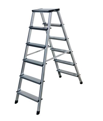 China Portable Aluminum Step Stool Lightweight Aluminium Steps  2x6 Steps for sale