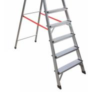 China 8 Steps Household Easily Carried Foldable Aluminum Step Ladder for sale