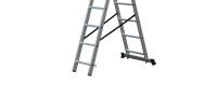 China Portable Aluminum Extension Ladder 3x7 Aluminium Telescopic Ladder for sale