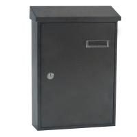 China Outdoor Residential  Steel Mailbox Wall Mounted Waterproof Letterbox for sale