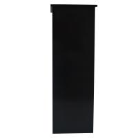 China Black  Freestanding Letterbox Provides Adequate Space For Large Parcels for sale