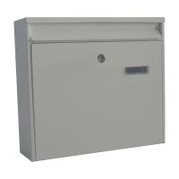 China Garden Residential Steel Mailbox Wall Mounted Waterproof Letterbox for sale