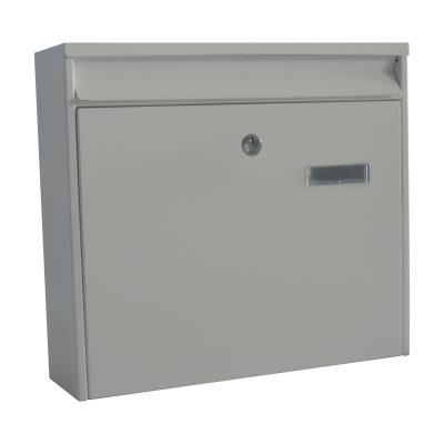 China Garden Residential Steel Mailbox Wall Mounted Waterproof Letterbox for sale