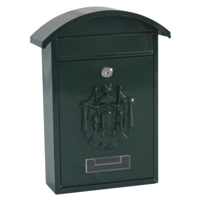 China Garden Residential Steel Mailbox Wall Mounted Waterproof Letterbox for sale
