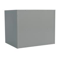 China New Residential Garden Steel Mailbox Waterproof Letterbox Outdoor Parcel Box for sale