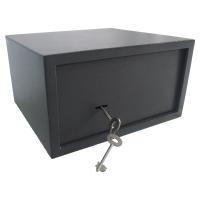China Heavy Duty Cash Safe Box  8.4kg Gray Black Document Safe Box for sale