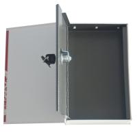 China Hotel Portable Metal Cash Box Businesses Small Lockable Money Box for sale
