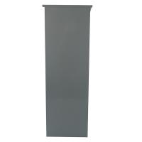 China Garden Standing Steel Mailbox Waterproof Residential Post Box Outdoor Parcel Box for sale
