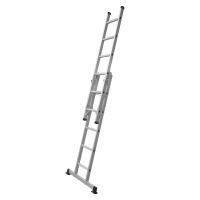 China High Safety Foldable Aluminum Ladder 2x6 With Mar Resistant End Caps for sale