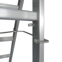 China Compact Design  Aluminium Multi Purpose Ladder 2x6 150kgs Load Capacity for sale
