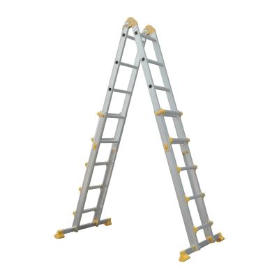 China 5 Steps 	Aluminum Telescopic Ladder High Strength Stable Performance for sale