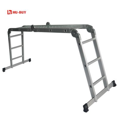 China Household 4x3  Aluminium Stool Ladder With  Non Marring Feet Stable Performance for sale