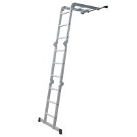 China Household 4x3  Aluminium Stool Ladder With  Non Marring Feet Stable Performance for sale