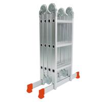 China Professional Aluminum Multi Purpose Ladder 4x3 Collapsible Aluminum Ladder for sale