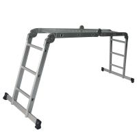 China Professional Aluminum Multi Purpose Ladder 4x3 Collapsible Aluminum Ladder for sale
