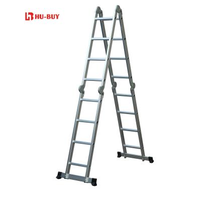 China Multi Position Aluminum Extension Ladder Anti Rust EN131 - 4 Certificated for sale