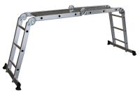 China 3.36M Aluminum Multi Purpose Ladder With Platform  GS Certificated for sale