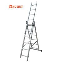China Household 3x6 Collapsible Extension Ladder High Safety Slip Resistance for sale