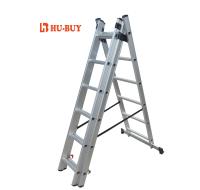 China Household 3x6 Collapsible Extension Ladder High Safety Slip Resistance for sale
