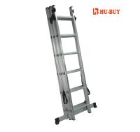 China Household 3x6 Collapsible Extension Ladder High Safety Slip Resistance for sale