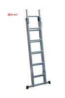 China 2x6 Lightweight 6063 Aluminum Extension Ladder 5.5kg Easily Carried for sale