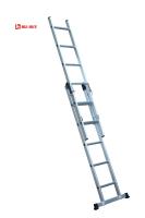 China 2x6 Lightweight 6063 Aluminum Extension Ladder 5.5kg Easily Carried for sale