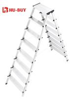 China Household Aluminium Platform Ladder 2x8 150kg / 330lb Large Load Capacity for sale