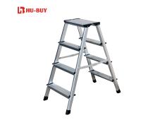 China Professional 2x4  Multipurpose Aluminium Foldable Ladder Long Life Span for sale